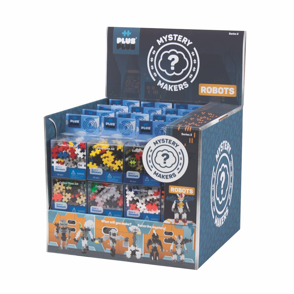 Plus-Plus Mystery Maker - Series 2 Robots – Treasurebox Toys
