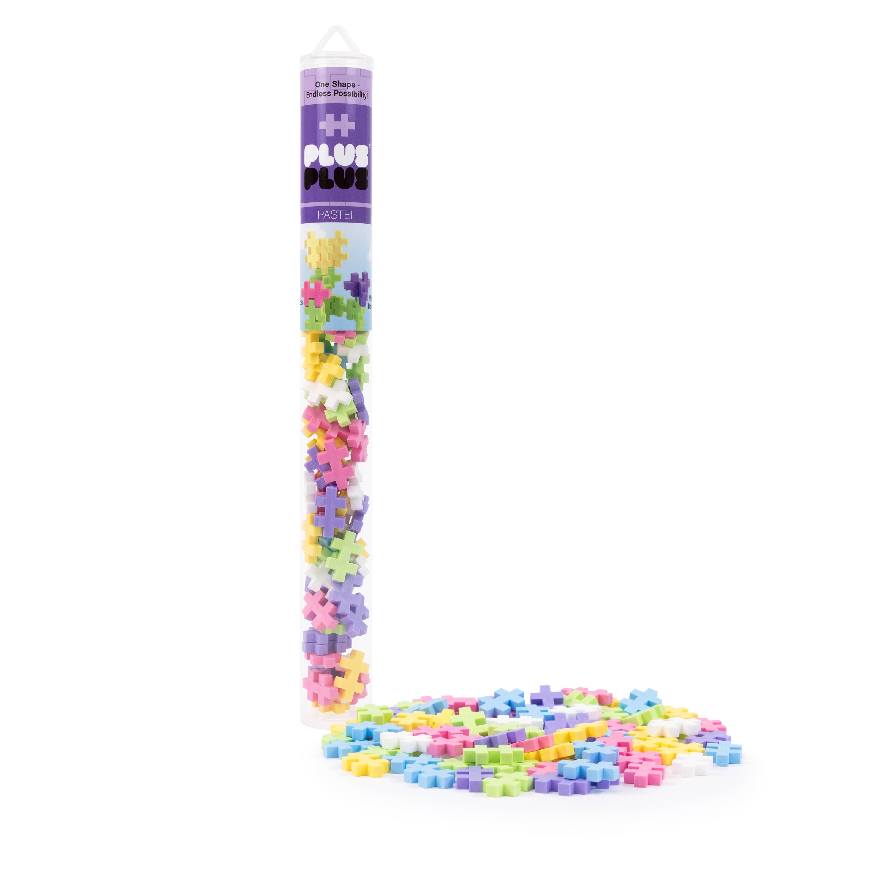 Plus Plus Tube - Pastel Mix – Treasurebox Toys